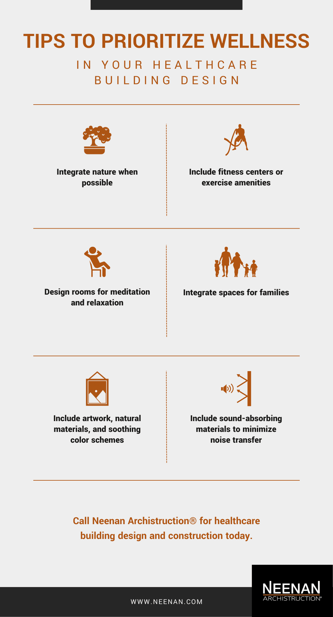 Integrating Wellness Spaces in Healthcare Building Design